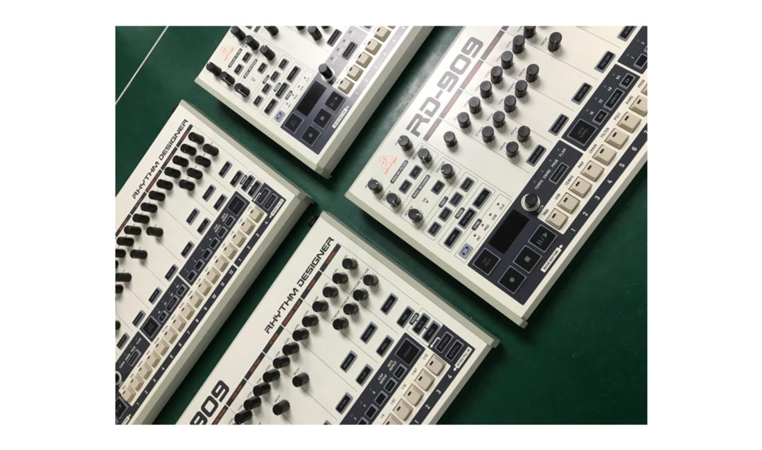 Behringer veröffentlicht neue Infos zum kommenden TR-909 Klon RD-909 ...