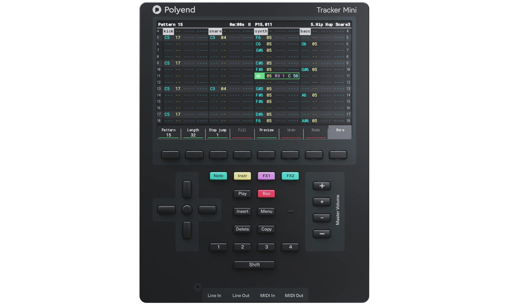 Polyend Tracker Mini: Mobile Groovebox im Stile einer Handheld-Konsole - DJ LAB
