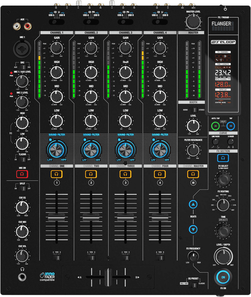 Test: Reloop RMX-95 / digitaler 4+1-Kanal-Mixer - DJ LAB