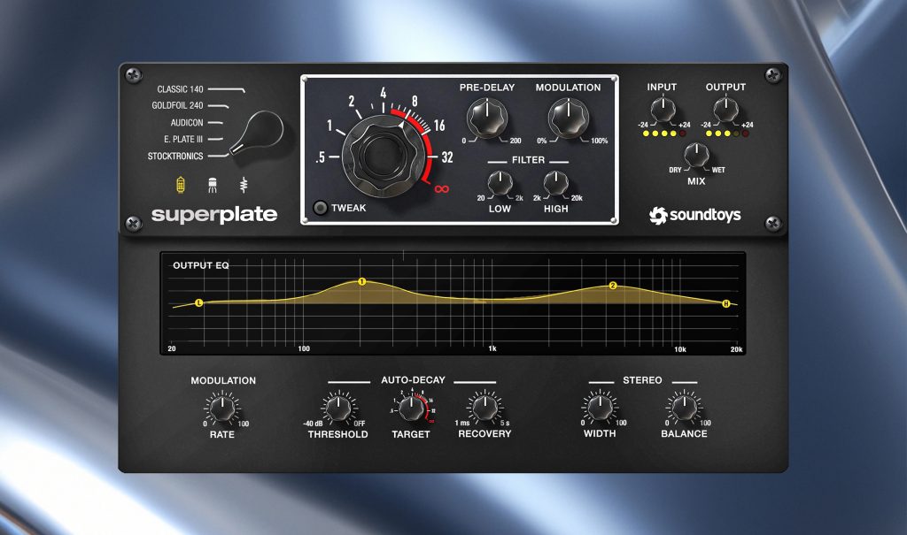 Soundtoys SuperPlate Plugin emuliert fünf Plate-Reverbs – jetzt erhältlich! - DJ LAB