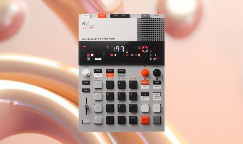 Teenage Engineering steigt mit dem EP-133 K.O. II Sampler und Sequencer ...
