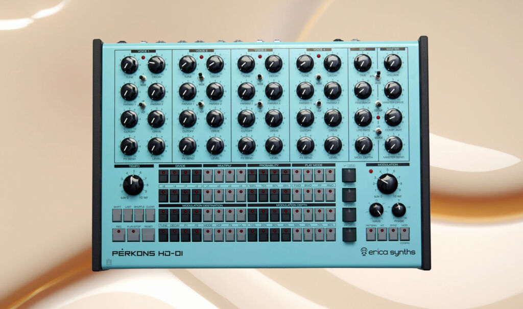 Test: Erica Synths Perkons HD-01 – Percussion Synthesizer - DJ LAB