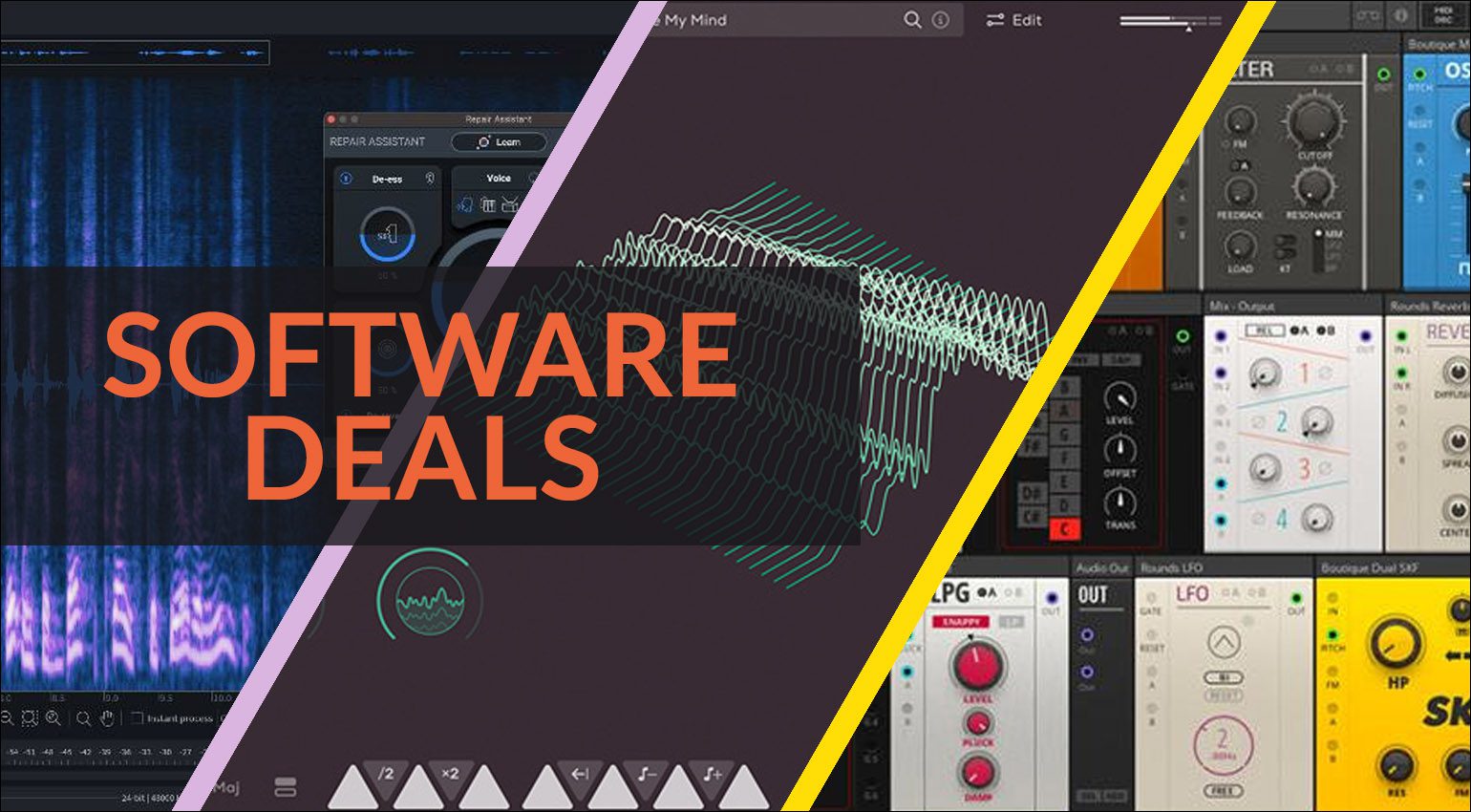 iZotope, Excite Audio & Native Instruments Plugins: Software Deals der ...