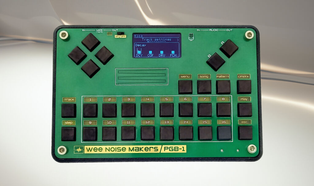 Wee Noise Makers: Miniatur Groovebox PGB-1 - DJ LAB