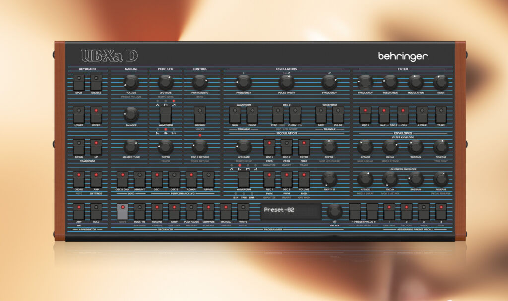Behringer UB-Xa D: Der polyphone Analog-Synthesizer jetzt im handlichen Desktop-Format - DJ LAB