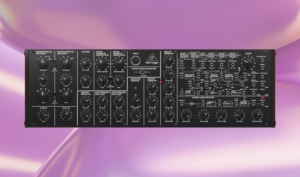 Behringer K-2 MKII: Überarbeitete Version des MS-20 Klons - DJ LAB