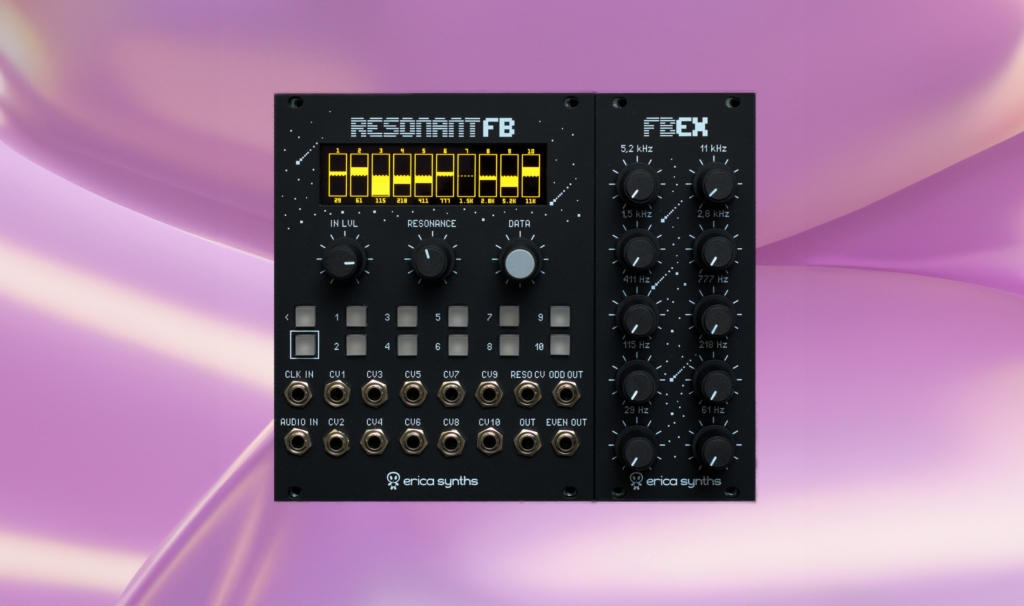 Erica Synth Graphic Resonant FB und Expander: Analoge Filterbank für ...