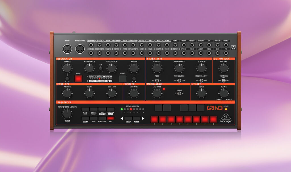 Behringer Grind: Semi-modularer hybrid Synthesizer - DJ LAB