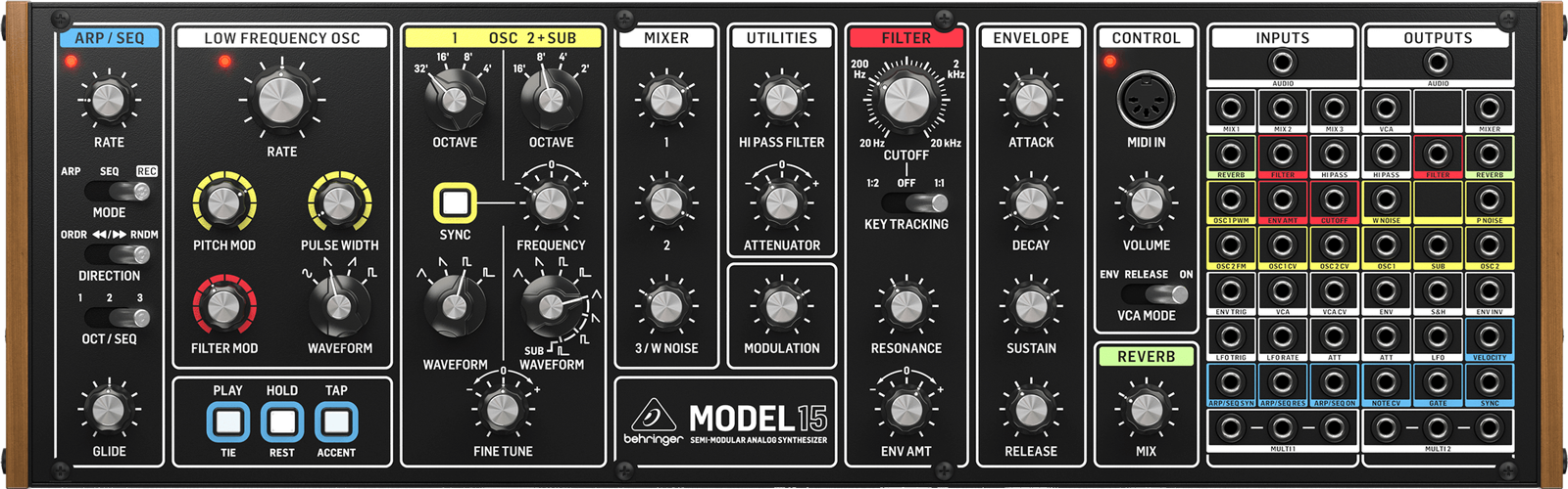 Behringer Model 15 – Semi-modularer Analogsynthesizer im Test - DJ LAB