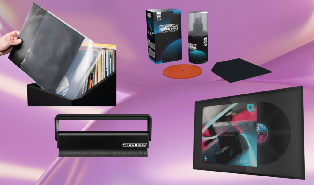 Neues Vinyl- und Plattenspieler-Zubehör von Reloop und Glorious